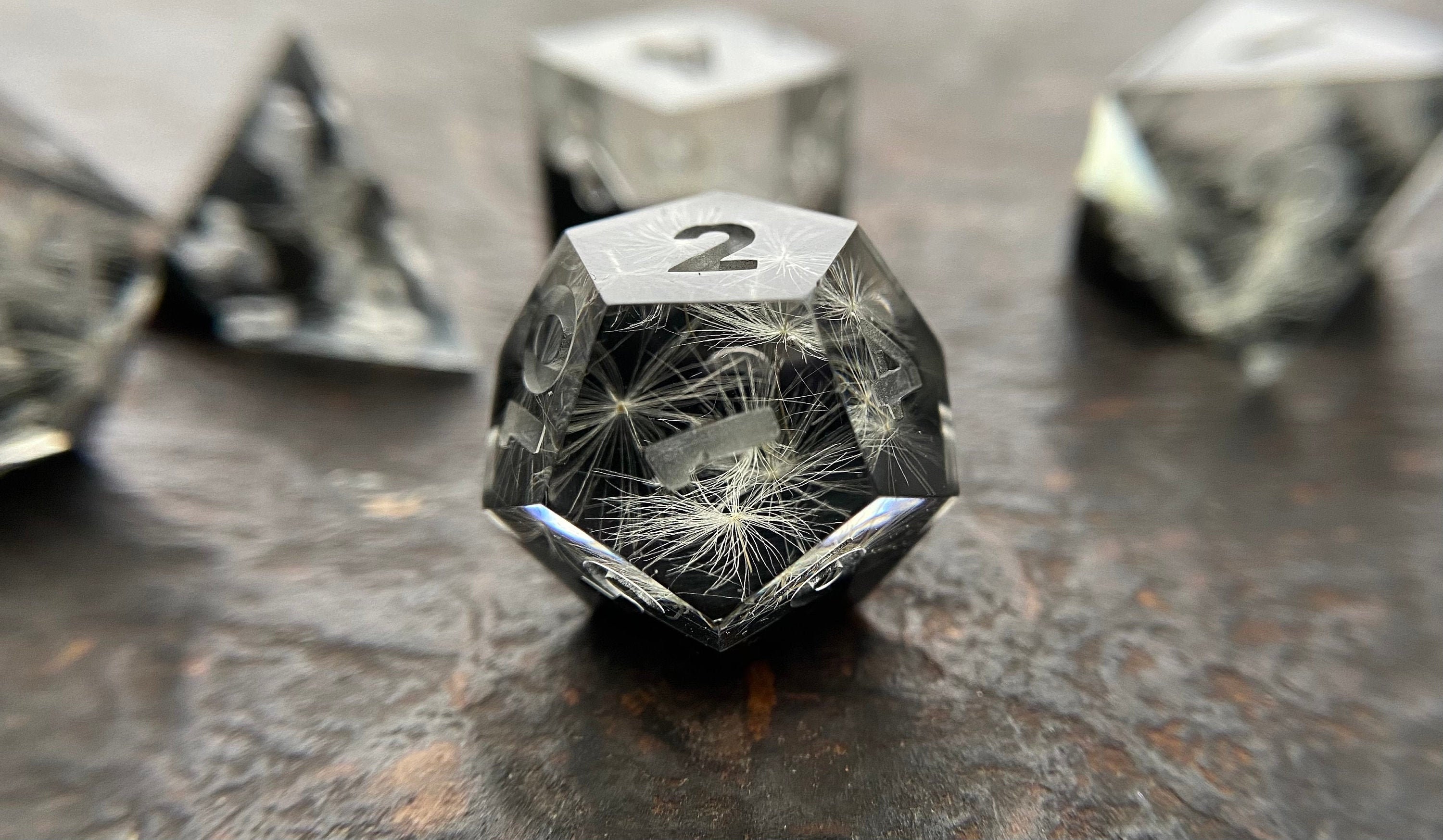 Night Dandelion Dance Crystal Clear Dandelion Dnd Sharp - Etsy Australia