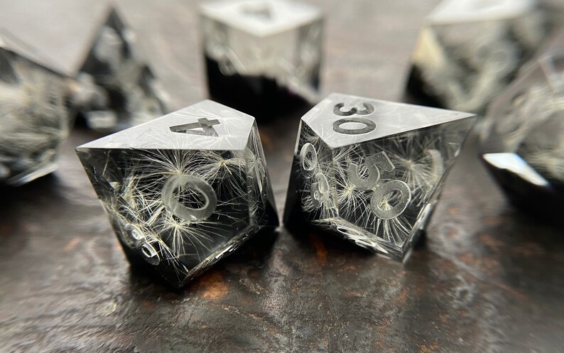 Night Dandelion Dance Crystal Clear Dandelion Dnd Sharp - Etsy