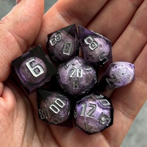 Galaxy Dice - Asteroid Dnd Dice Set, Meteor Dd D20 Single, Moon Themed ...