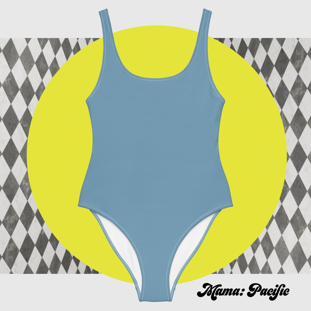 Mama Onepiece in Pacific Matching Mother-daughter Swimsuits simple ...