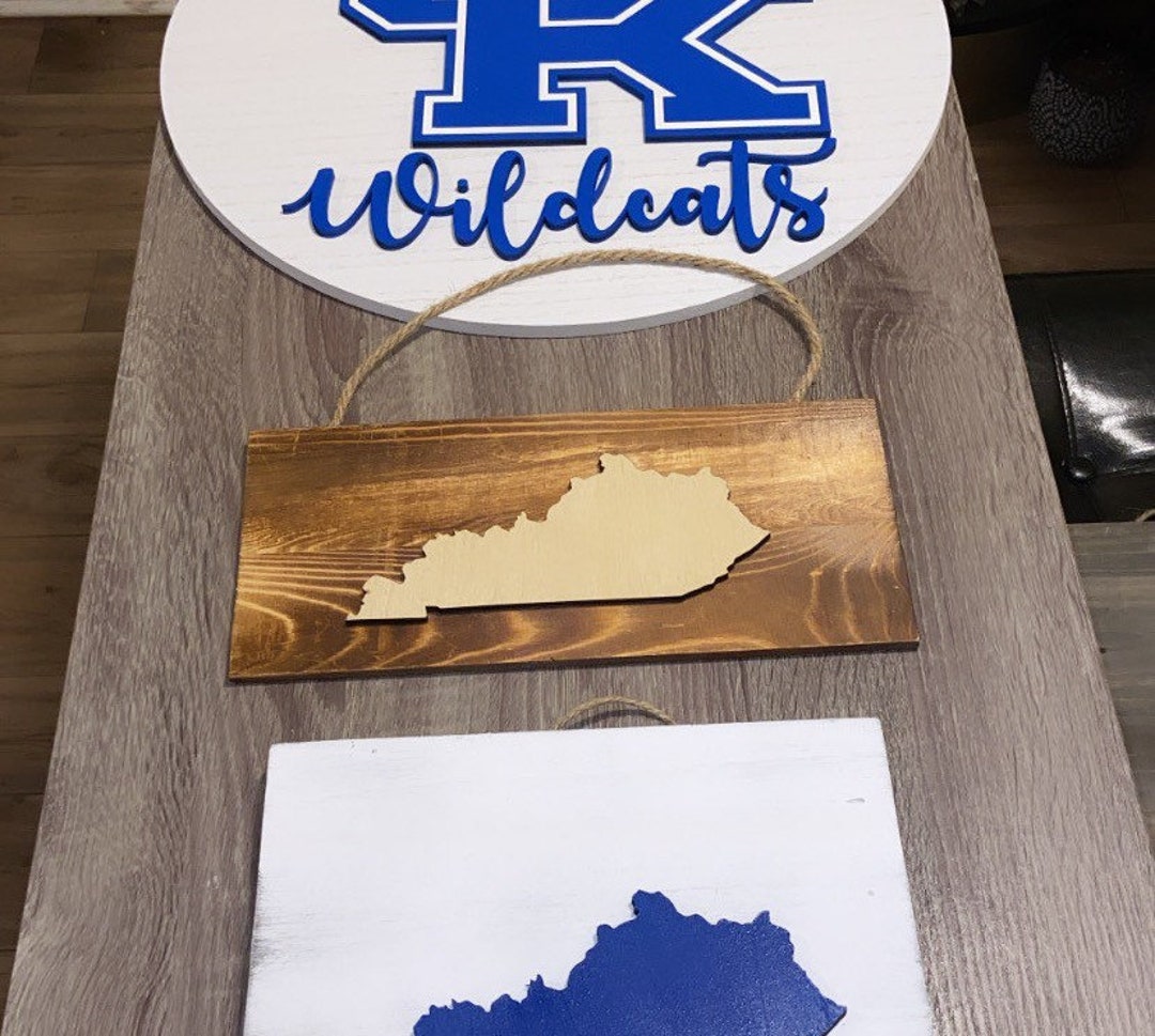 Kentucky State Map Wood Hanging Rustic Pallet Sign - Etsy