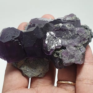Fluorite on Matrix Aka Tanazanite Fluorite - Etsy