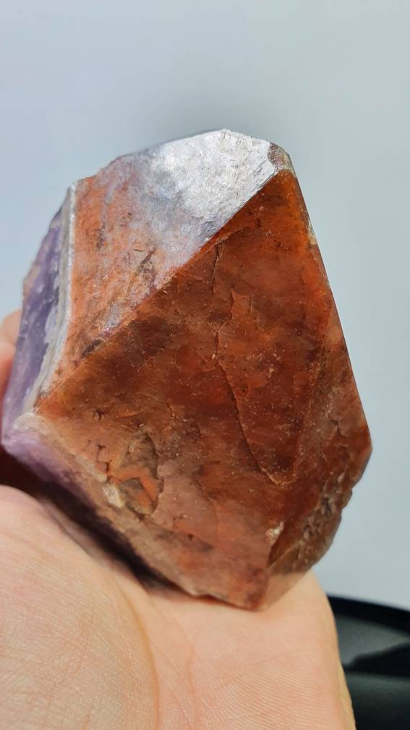 Auralite 23 Hematite Rojo Amatite Amatthyst Single Pointer w | Etsy