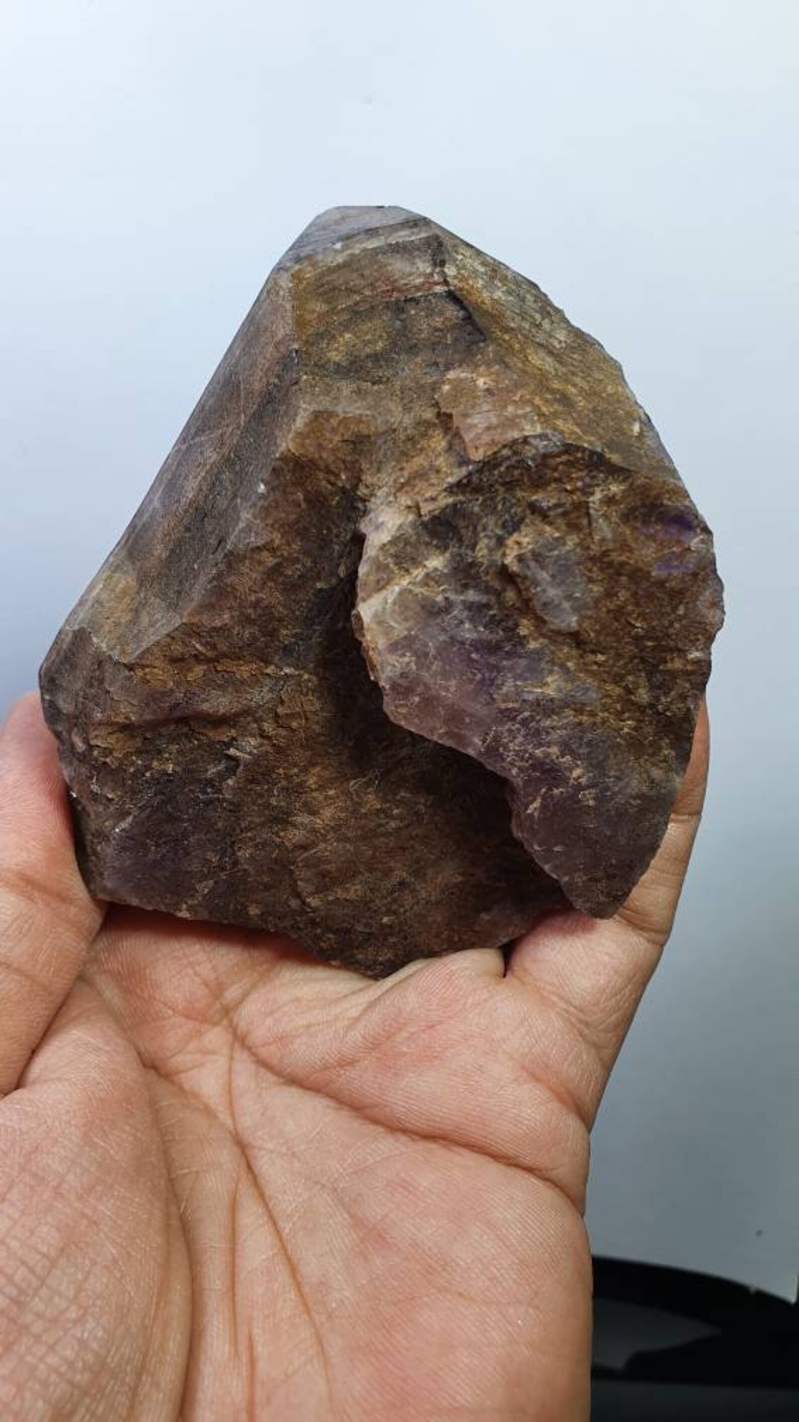 Auralite 23 Hematite Rojo Amatite Amatthyst Single Pointer w | Etsy