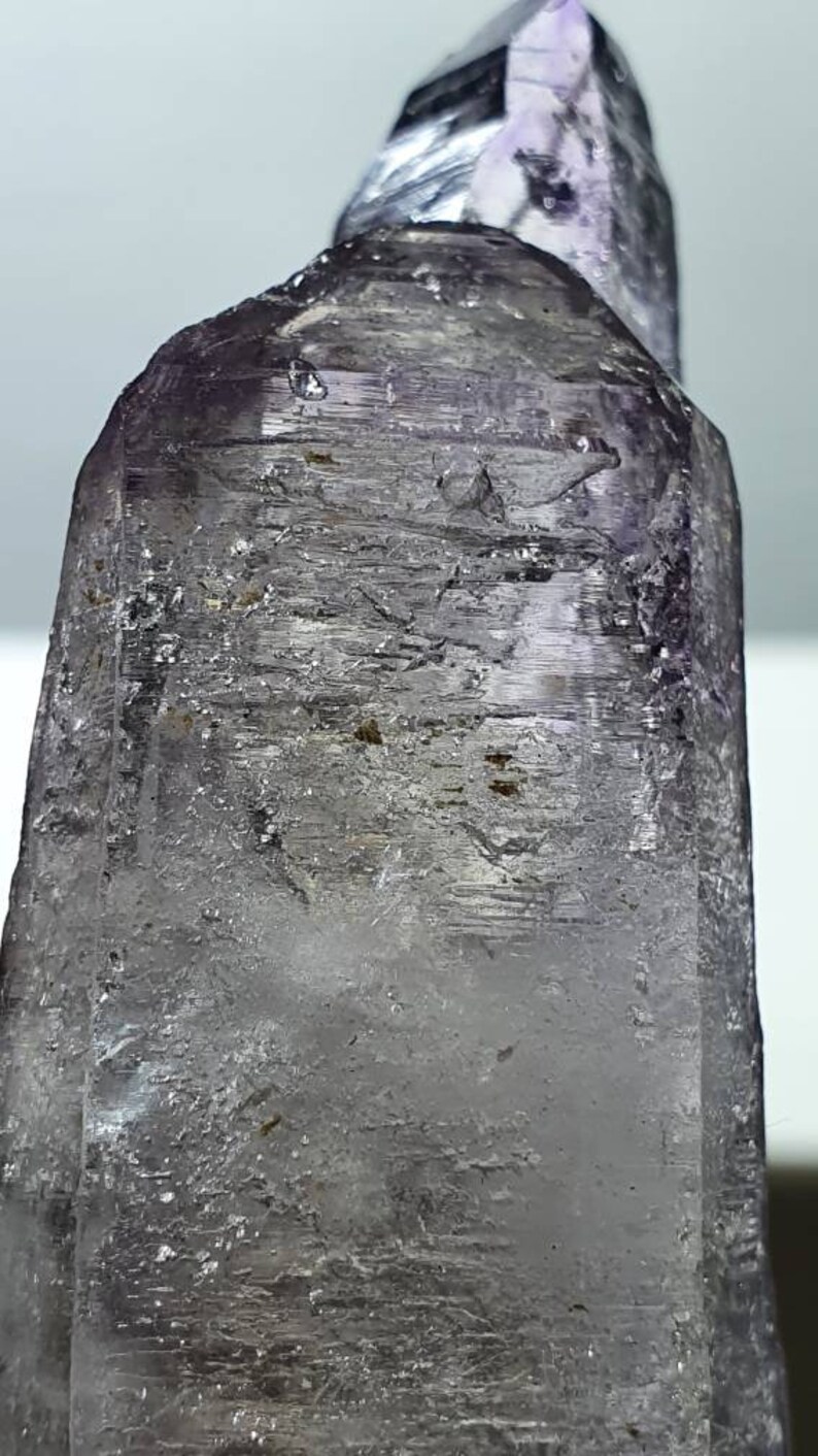 Large Vera Cruz Twin Amethyst Quartz Crystal W Multiple Negative ...