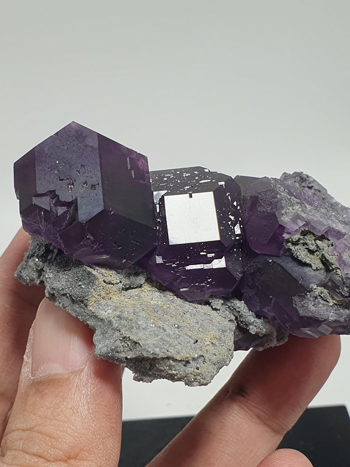 Fluorite on Matrix Aka Tanazanite Fluorite - Etsy