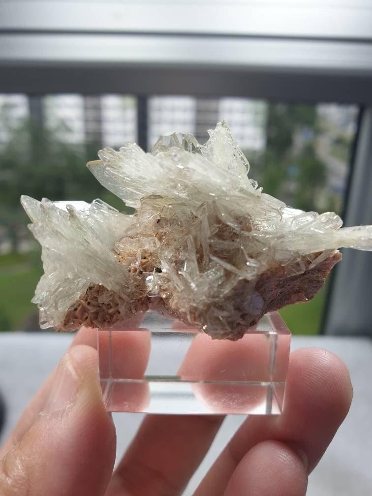 Natural Raw Mineral Specimen of Barite Window Pane Crystal on - Etsy UK