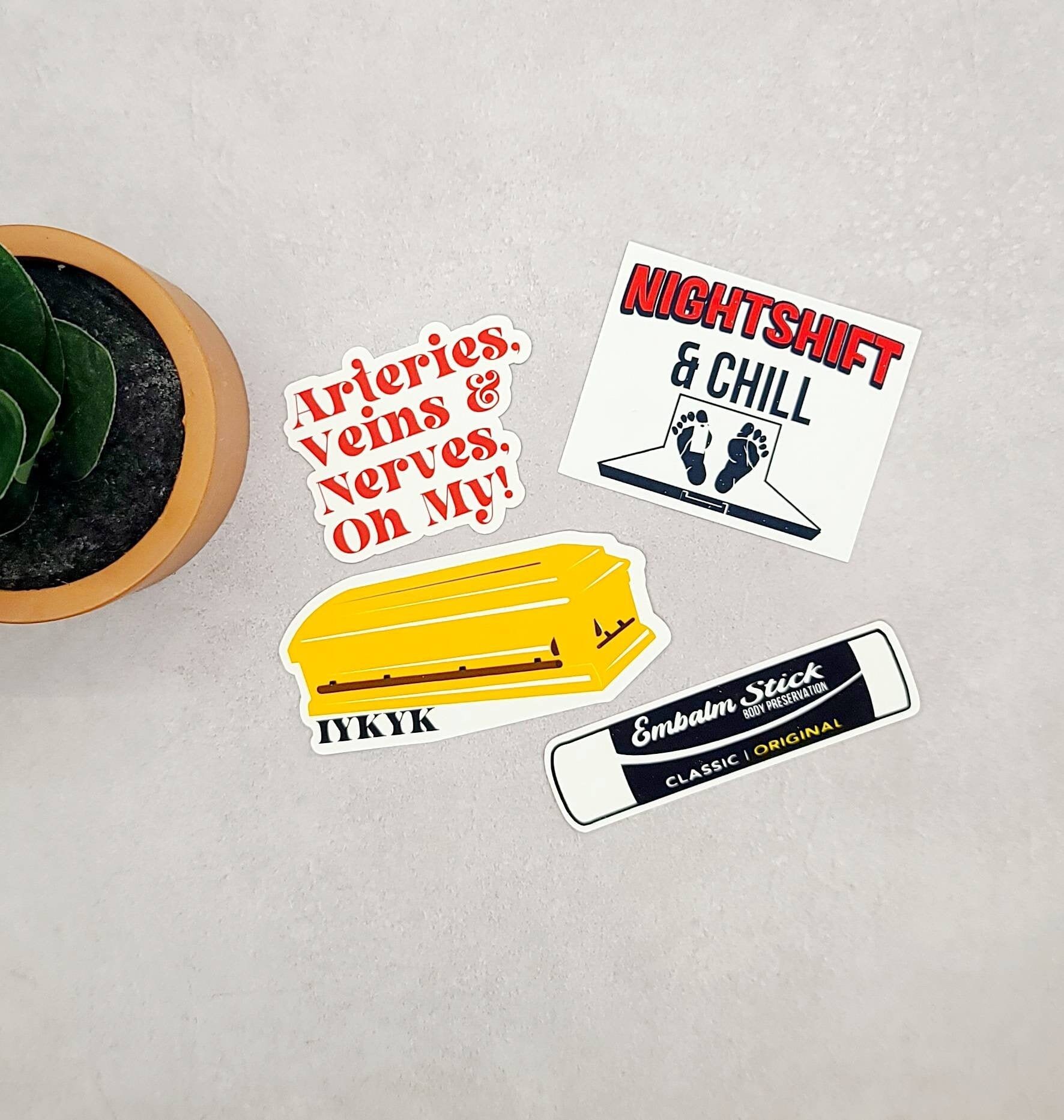 Laptop Stickers Embalmer Gift Mortuary Science Mortuary - Etsy