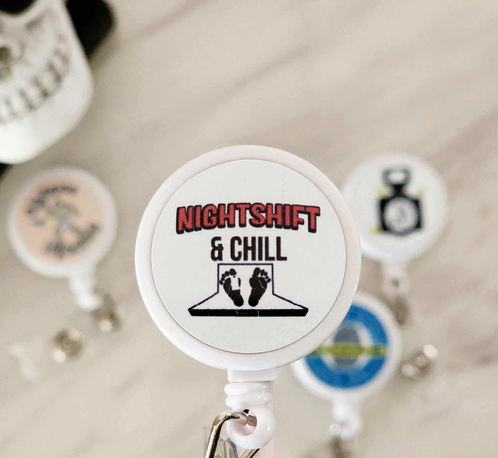 Badge Reel Forensic Gifts Crime Scene CSI Gifts Forensic - Etsy