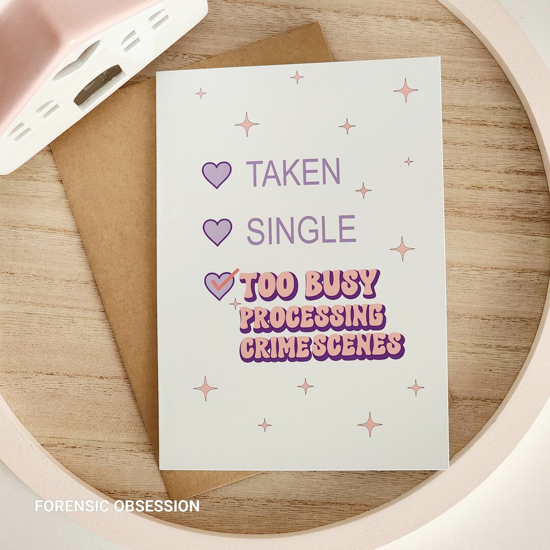 Forensics, CSI, Forensic Science, Printable Cards, Valentines Gifts ...