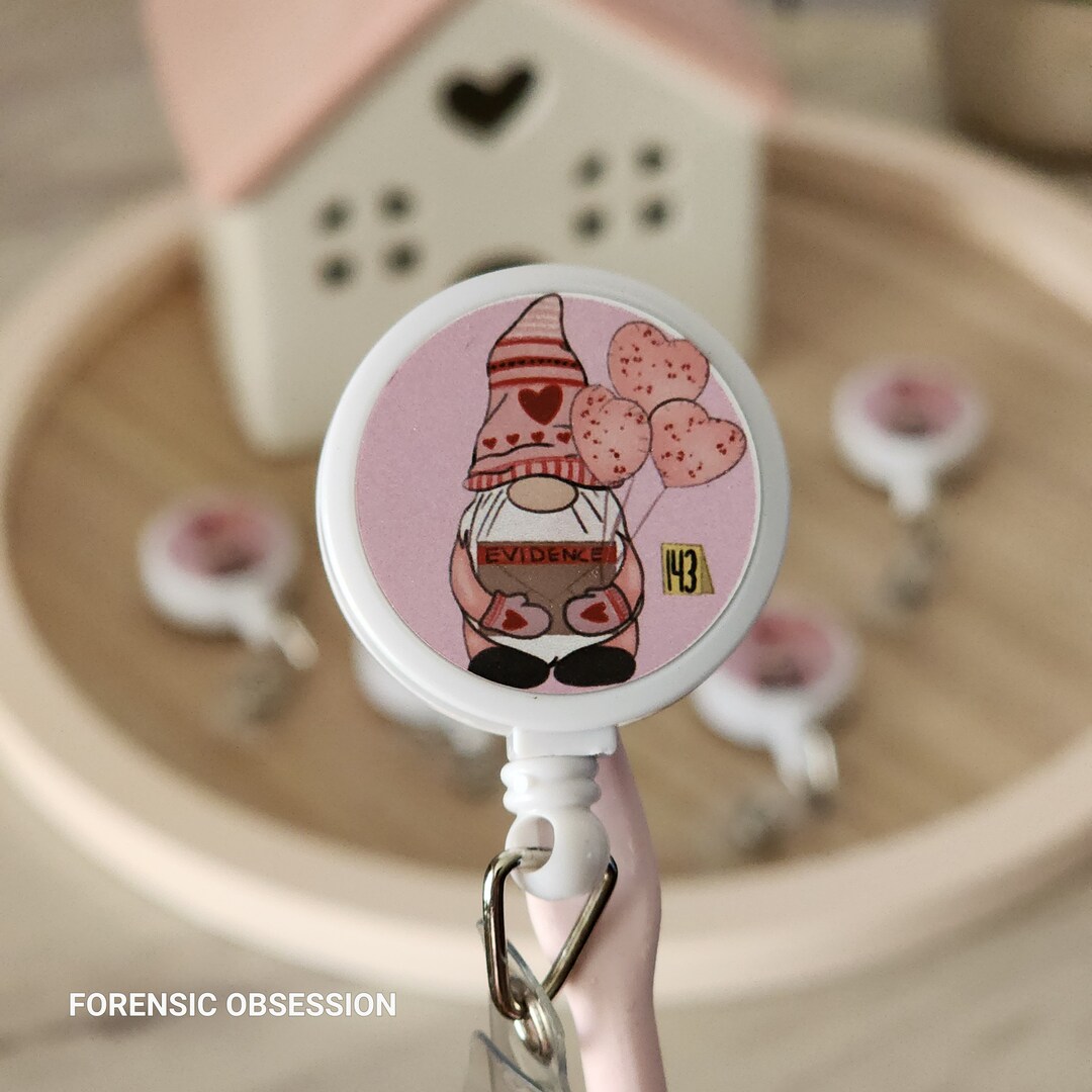Badge Reel Forensic Gifts Crime Scene CSI Gifts Forensic - Etsy