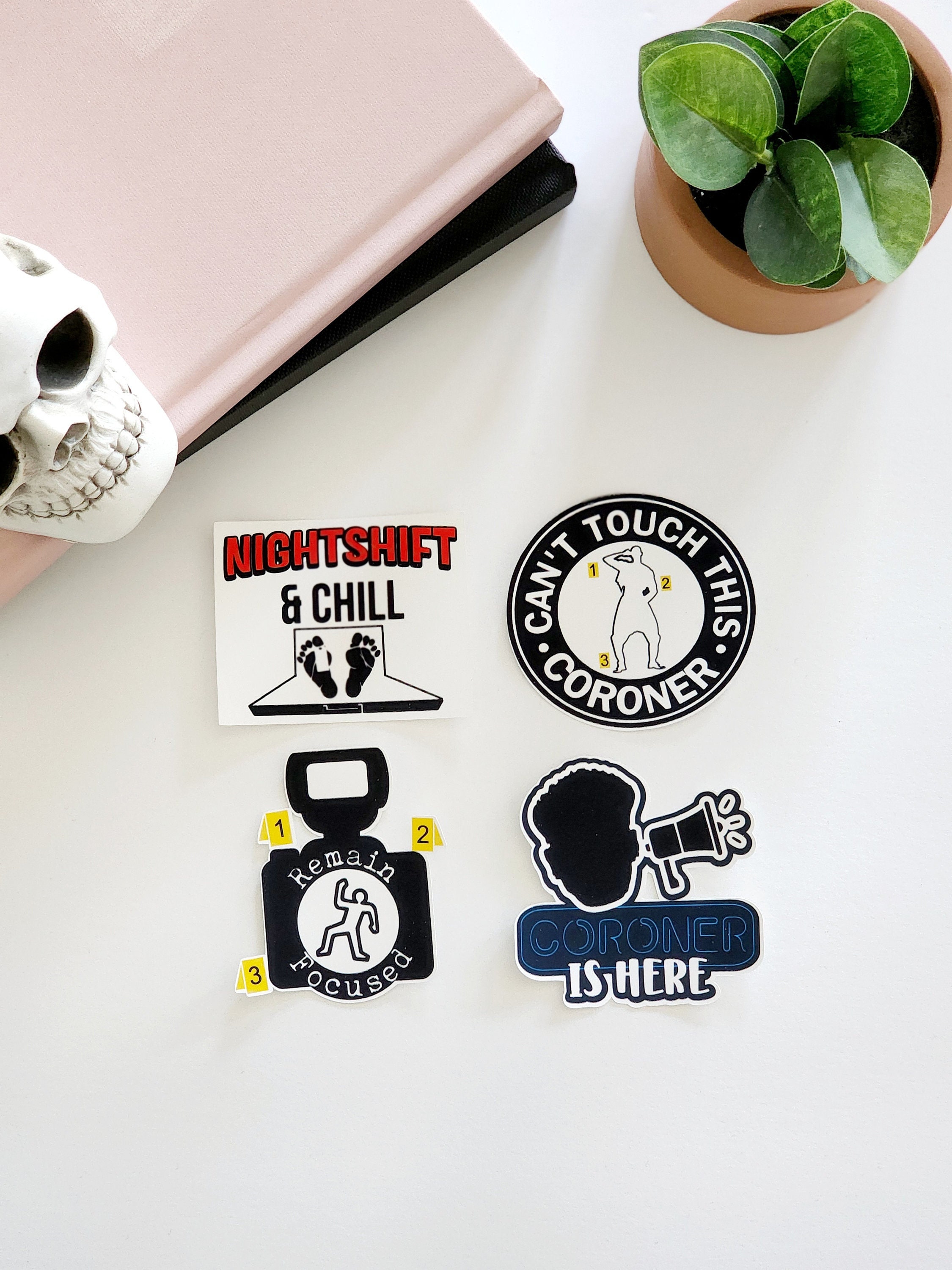 Forensic Sticker Forensic Gifts Coroner Gift Crime Scene - Etsy