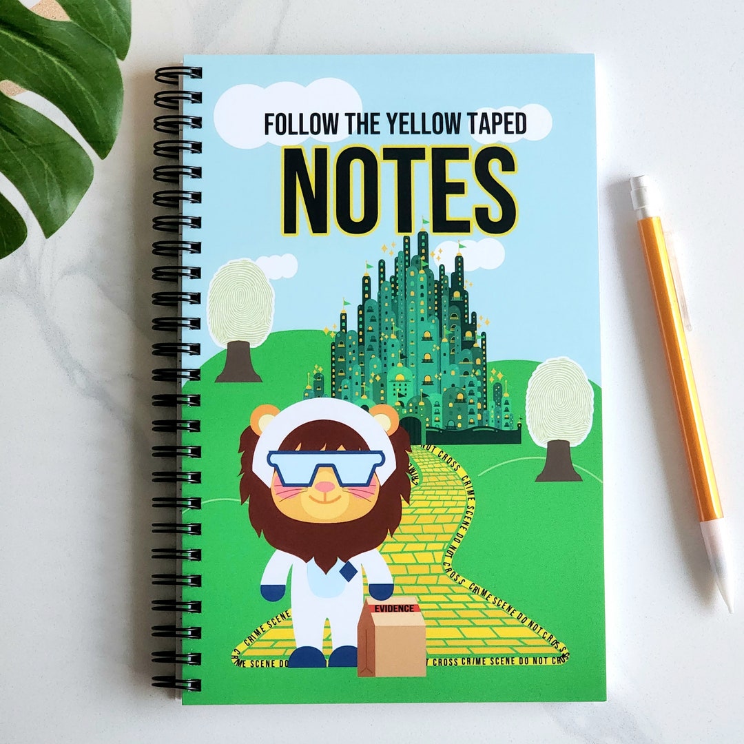 Forensic Science Spiral Notebook Lined Journal Science - Etsy