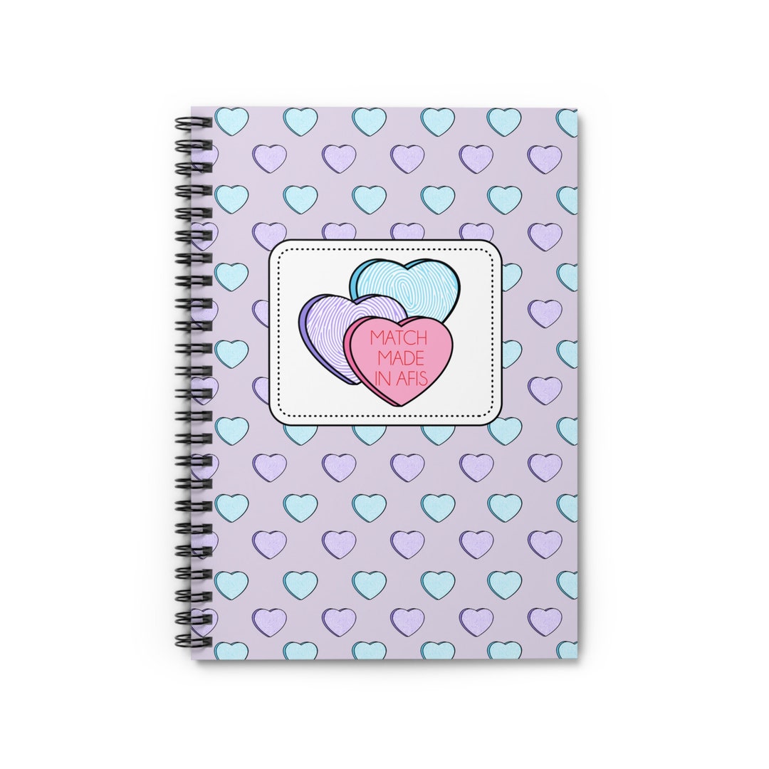 Forensic Science Spiral Notebook Lined Journal Science - Etsy