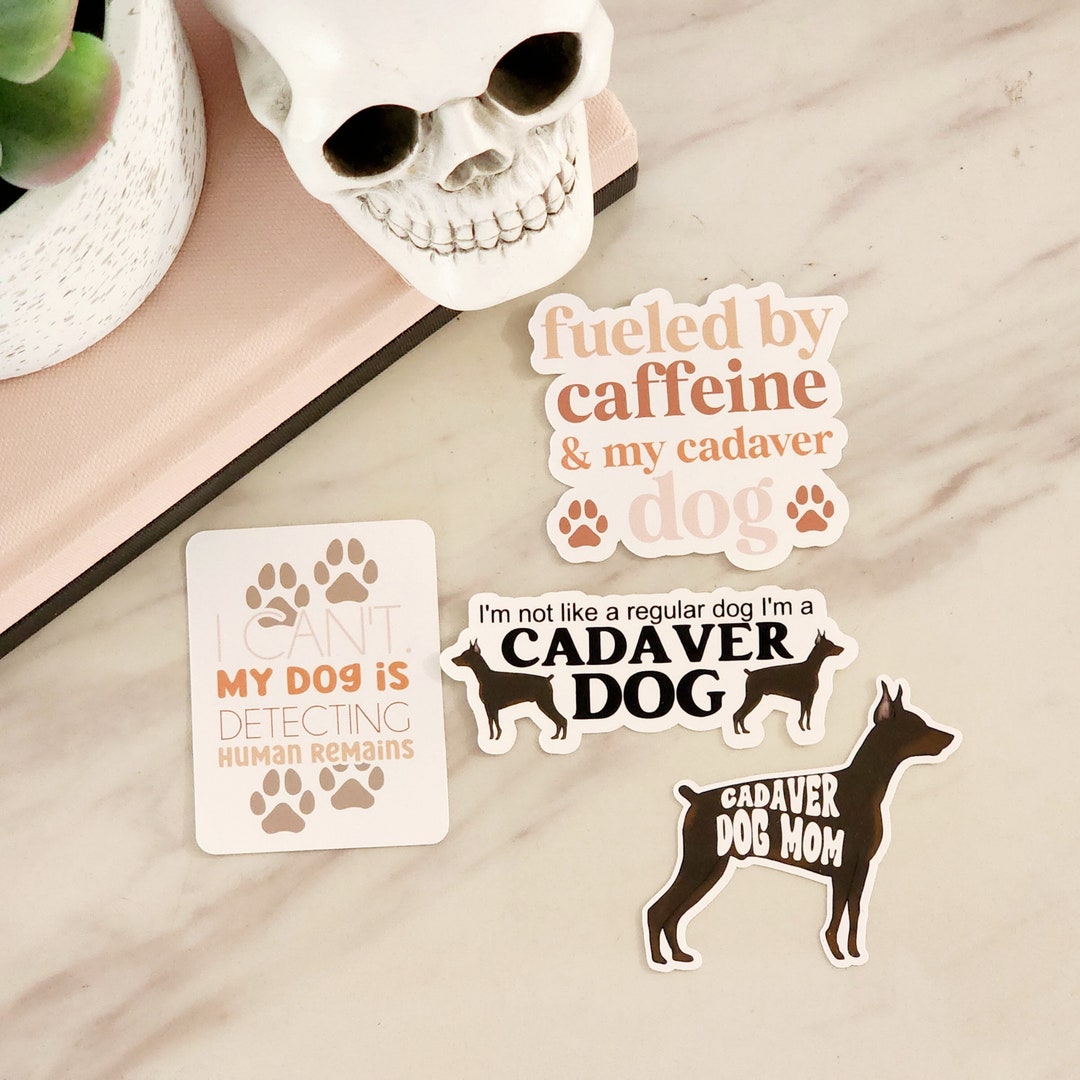 Forensic Sticker, Forensic Gifts, Dog Sticker, Crime Scene Sticker ...