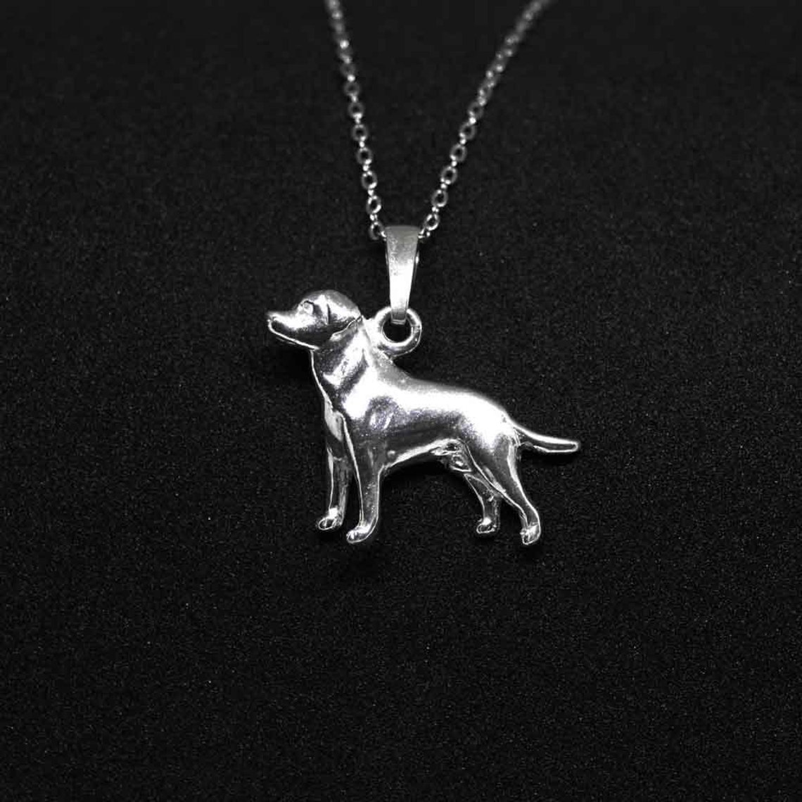 Labrador Retriever Jewelry Pendant-sterling Silver-personalized Pet ...