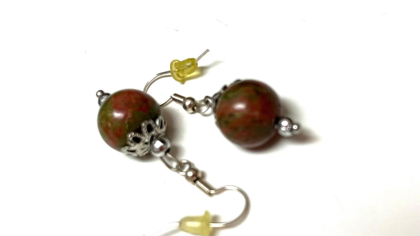 Ukanite Beaded Necklace Set Ukanite Necklace With Rose - Etsy UK