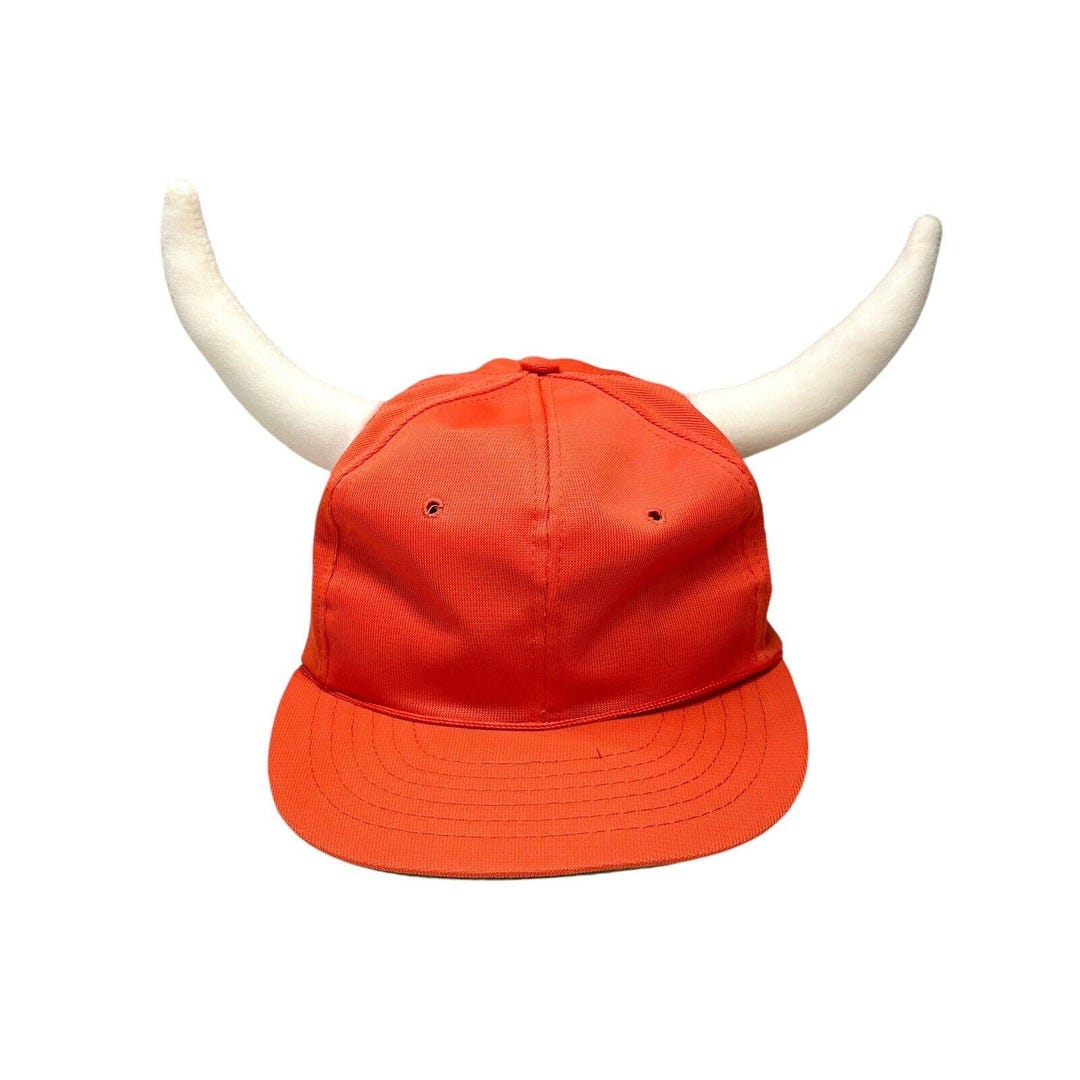 Vintage Texas Longhorns 1978 Snapback Vegimals Horn Snapback Hat- Rare ...