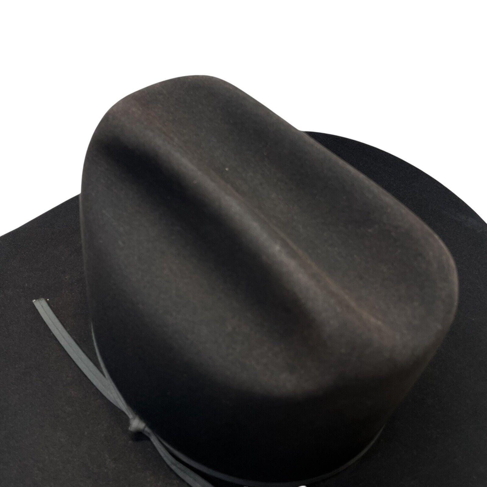 Stetson 15X Beaver Rancher Black Cowboy Western Hat- Size 7 Stetson 15X Beaver Rancher Black Cowboy Western Hat- Size 7