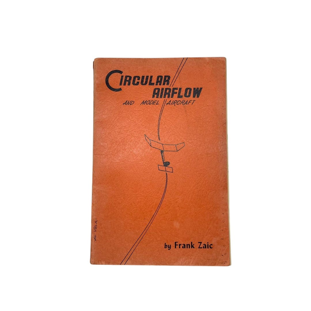 Vintage Circular Airflow and Model Aircraft Frank Zaic 1964 Book ...