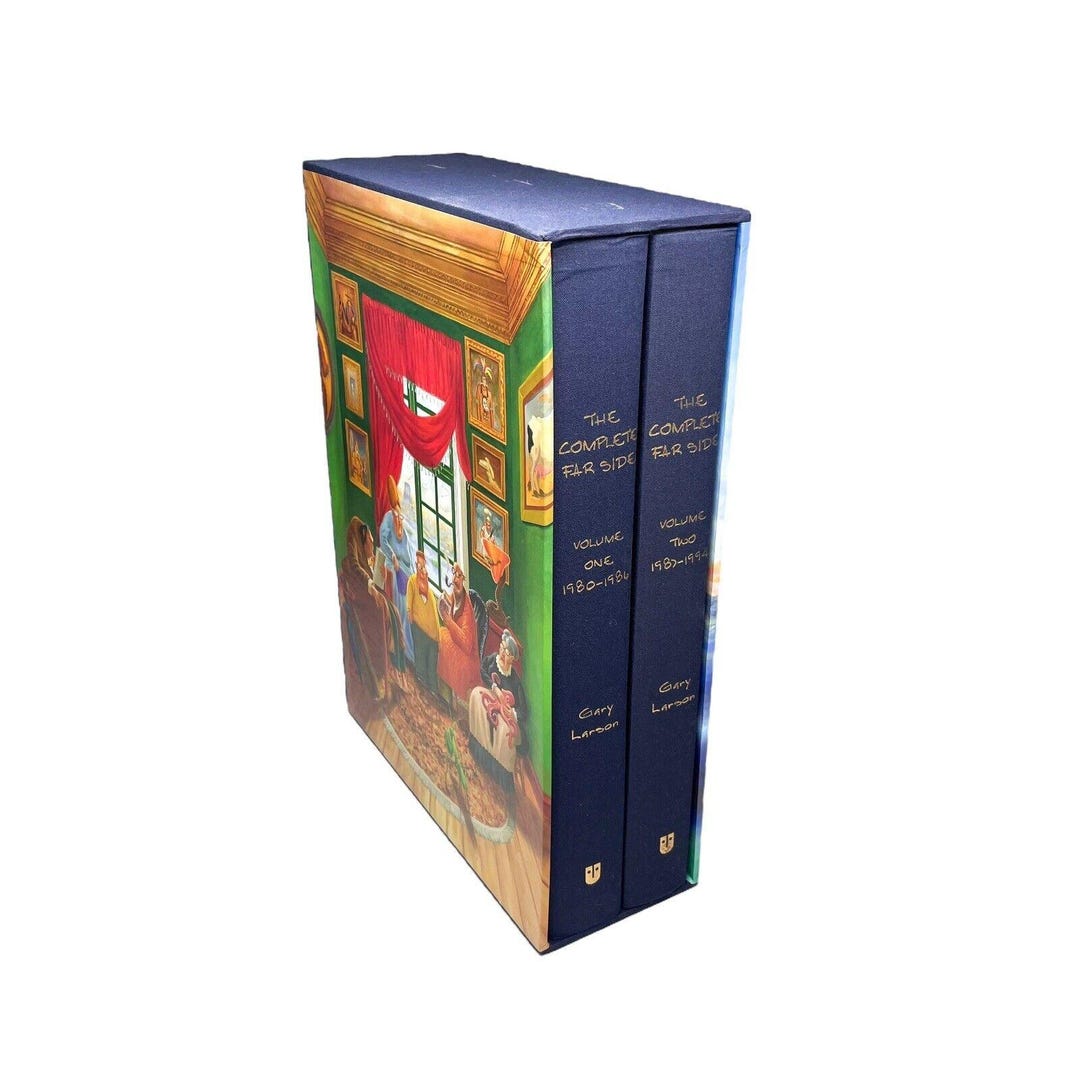 The Complete Far Side 1980-1994 by Gary Larson Hardcover Boxed 2 Volume ...