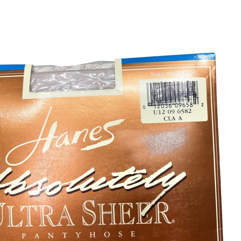 Lot of 3 Hanes Absolutely Sheer Control Top Panty Hose Style 707 Size A ...