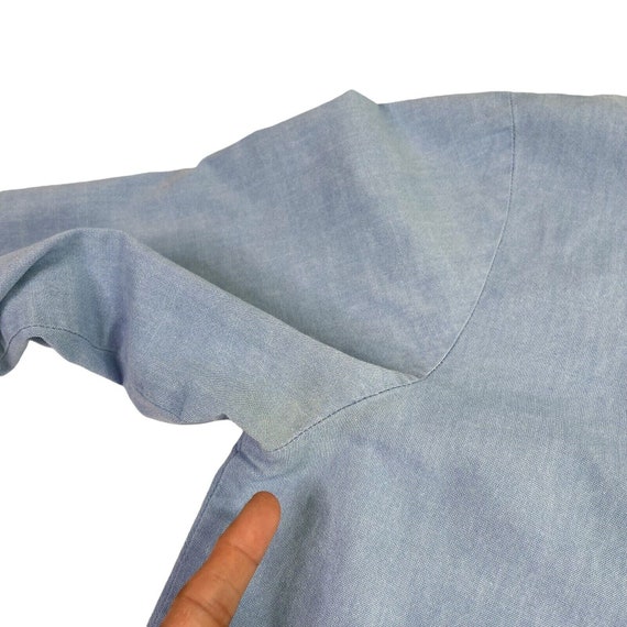 Tom & Jerry Button Down Patriotic Flag Shirt- Embroid… - Gem