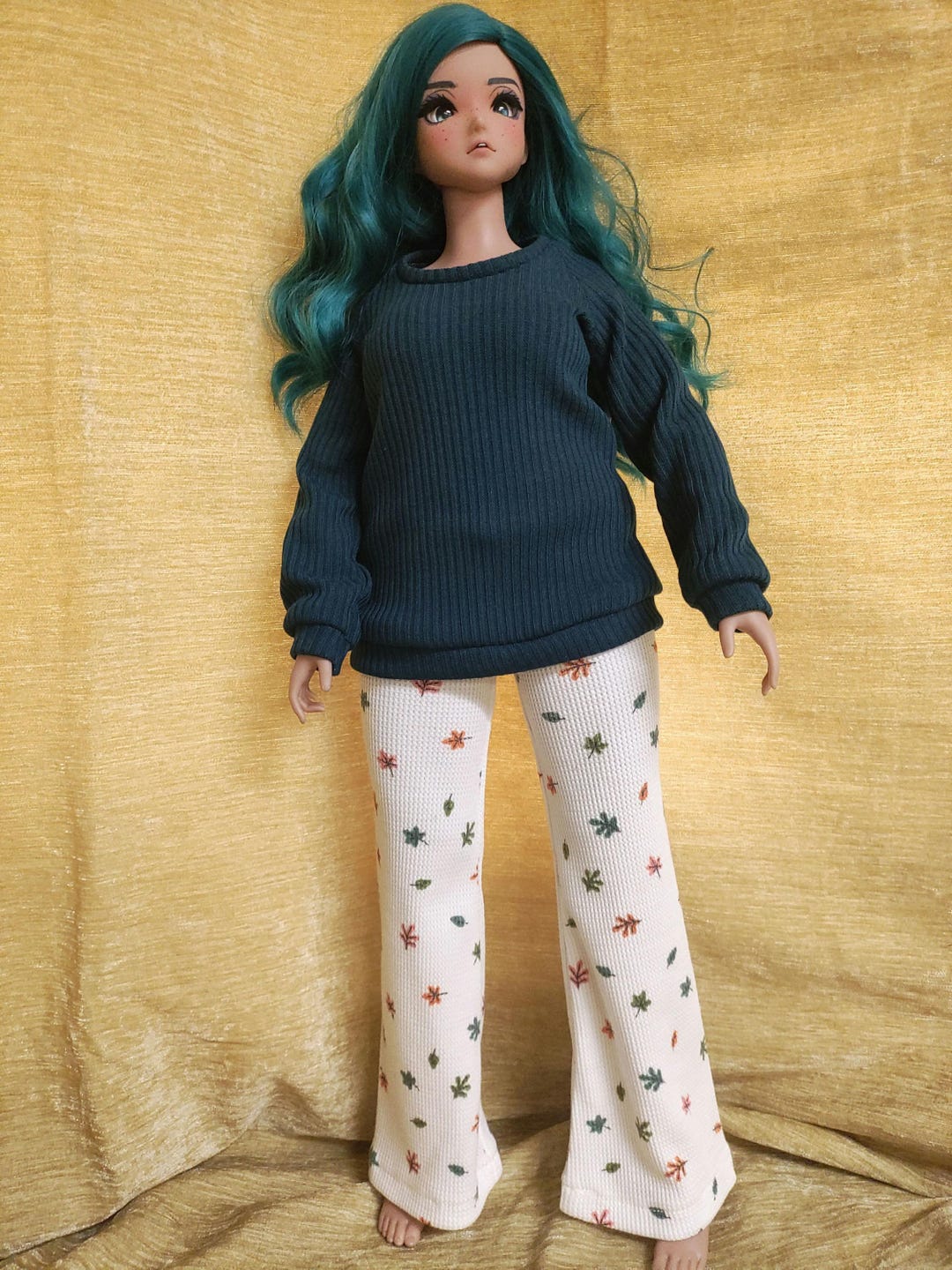 Smart Doll Pear Wide Leg Leggings. Smart Doll Pants - Etsy