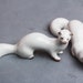 Stoat Figurine Soviet Vintage Porcelain Weasel Statue Easter Table ...