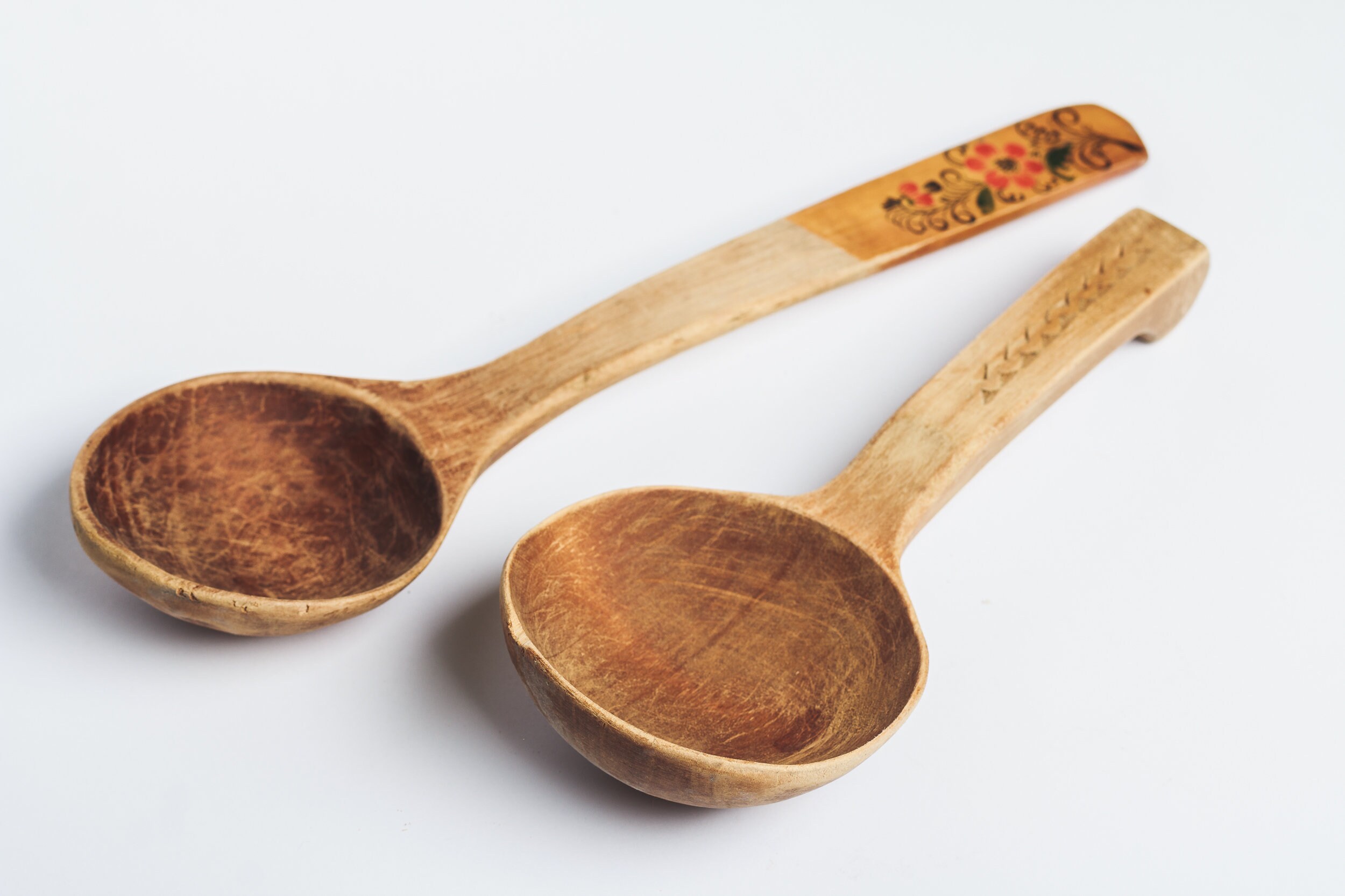 Antique Primitive Hand Carved Vintage Wood Spoon Wabi Sabi - Etsy