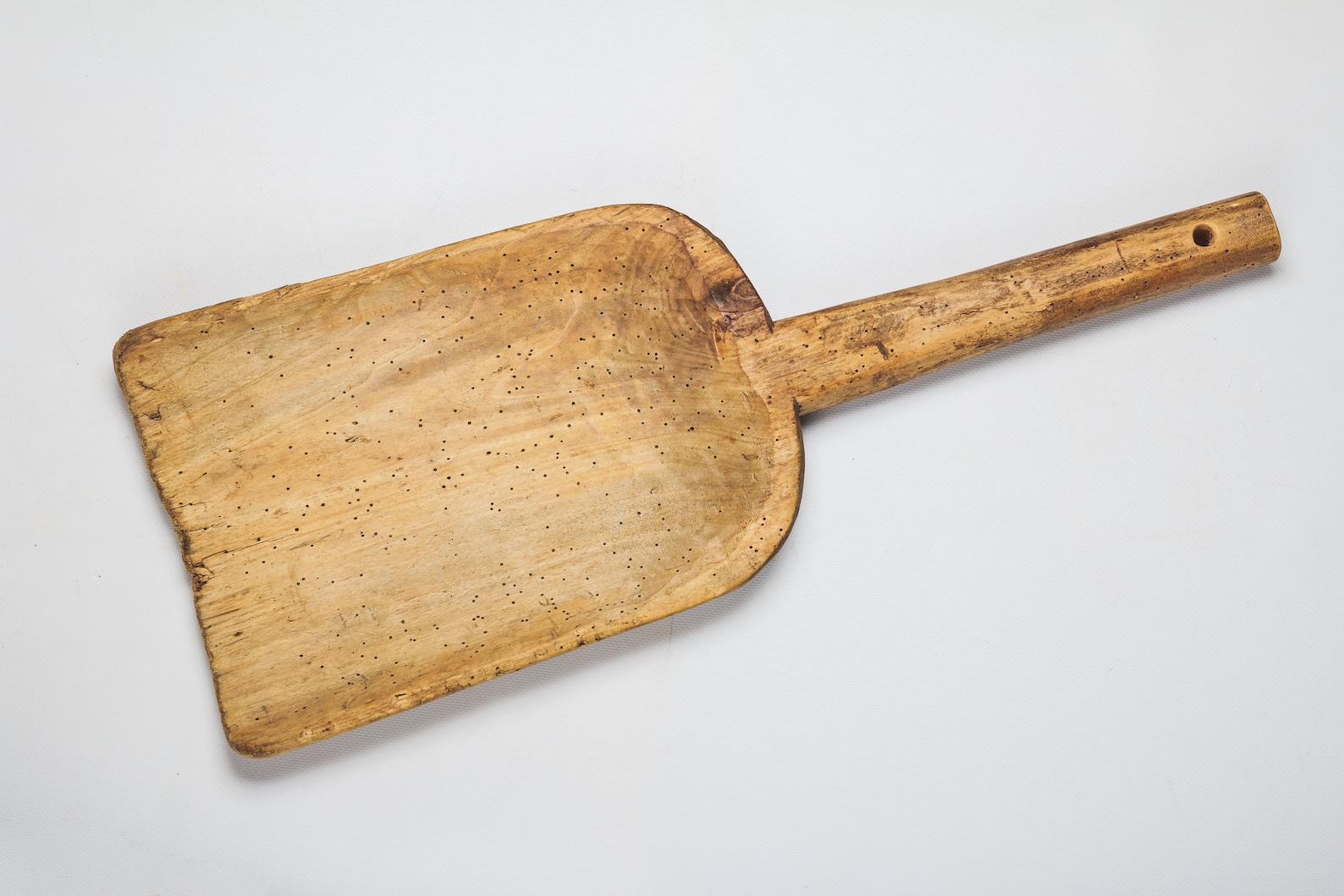 Pala de madera antigua Primitiva Mano Tallada Vintage | Etsy