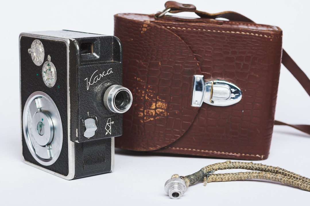 Retro Video Camera Vintage Movie Camera KAMA Collectible Soviet Camera ...