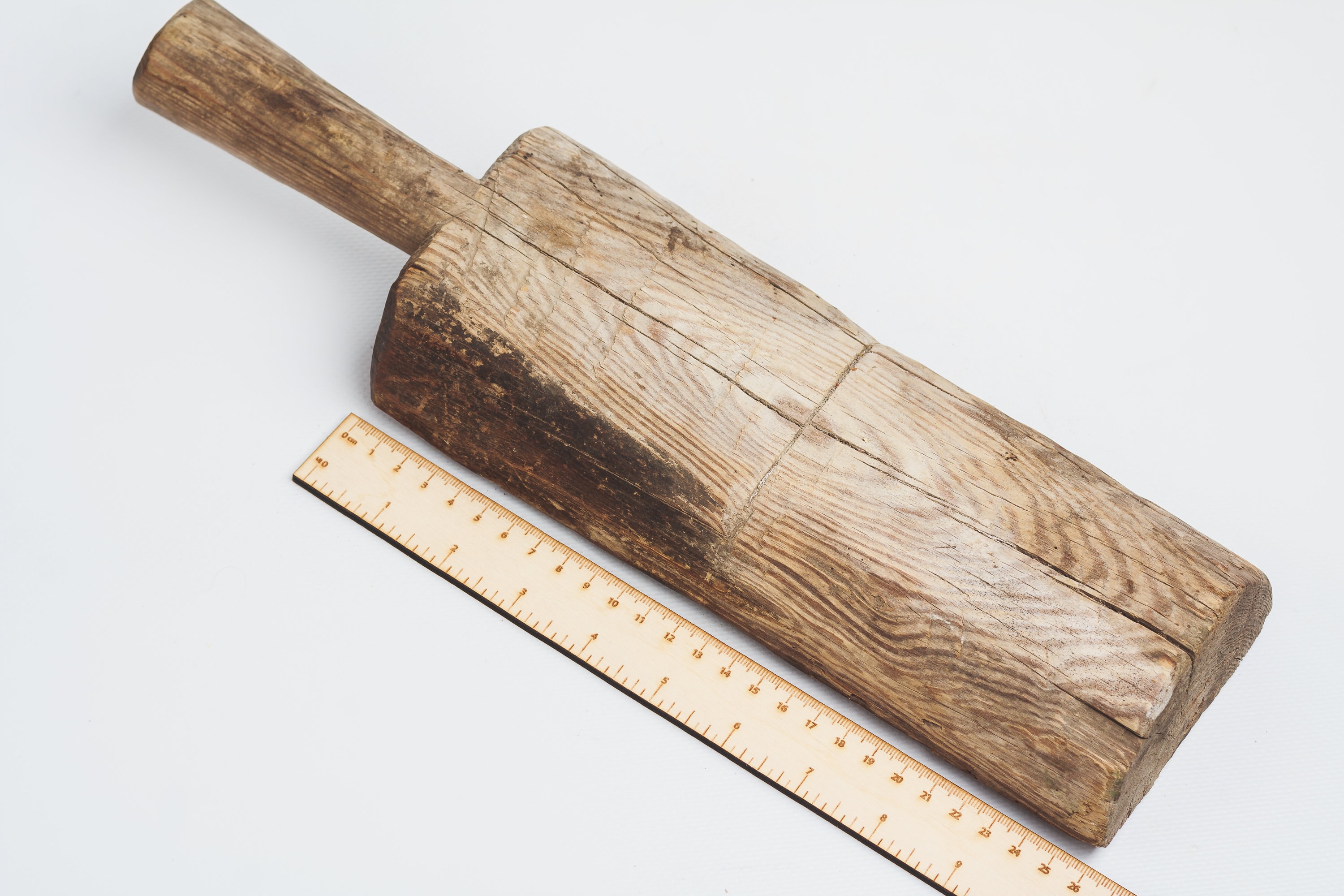 Antique Laundry Stick Handmade Wooden Paddle Wabi sabi decor | Etsy