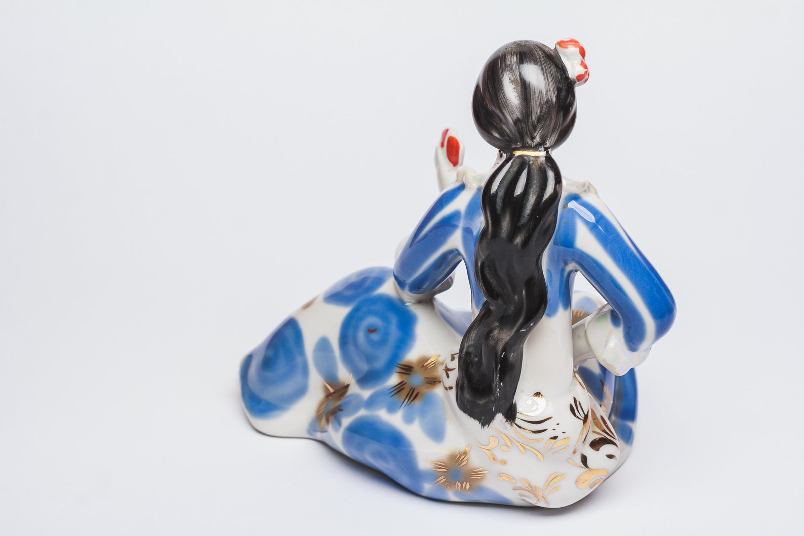 Gypsy Woman Figurine Porcelain Sculpture Collectible Woman - Etsy UK