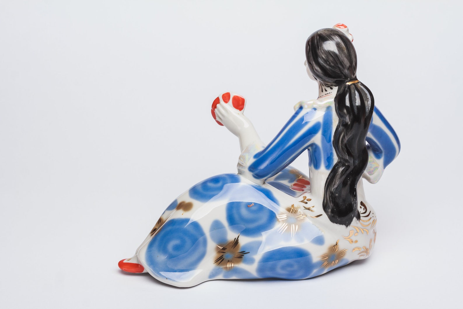 Gypsy Woman Figurine Porcelain Sculpture Collectible Woman - Etsy UK