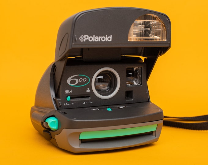 Vintage 70s Rainbow Striped Polaroid Land Instant Film Camera Retro ...