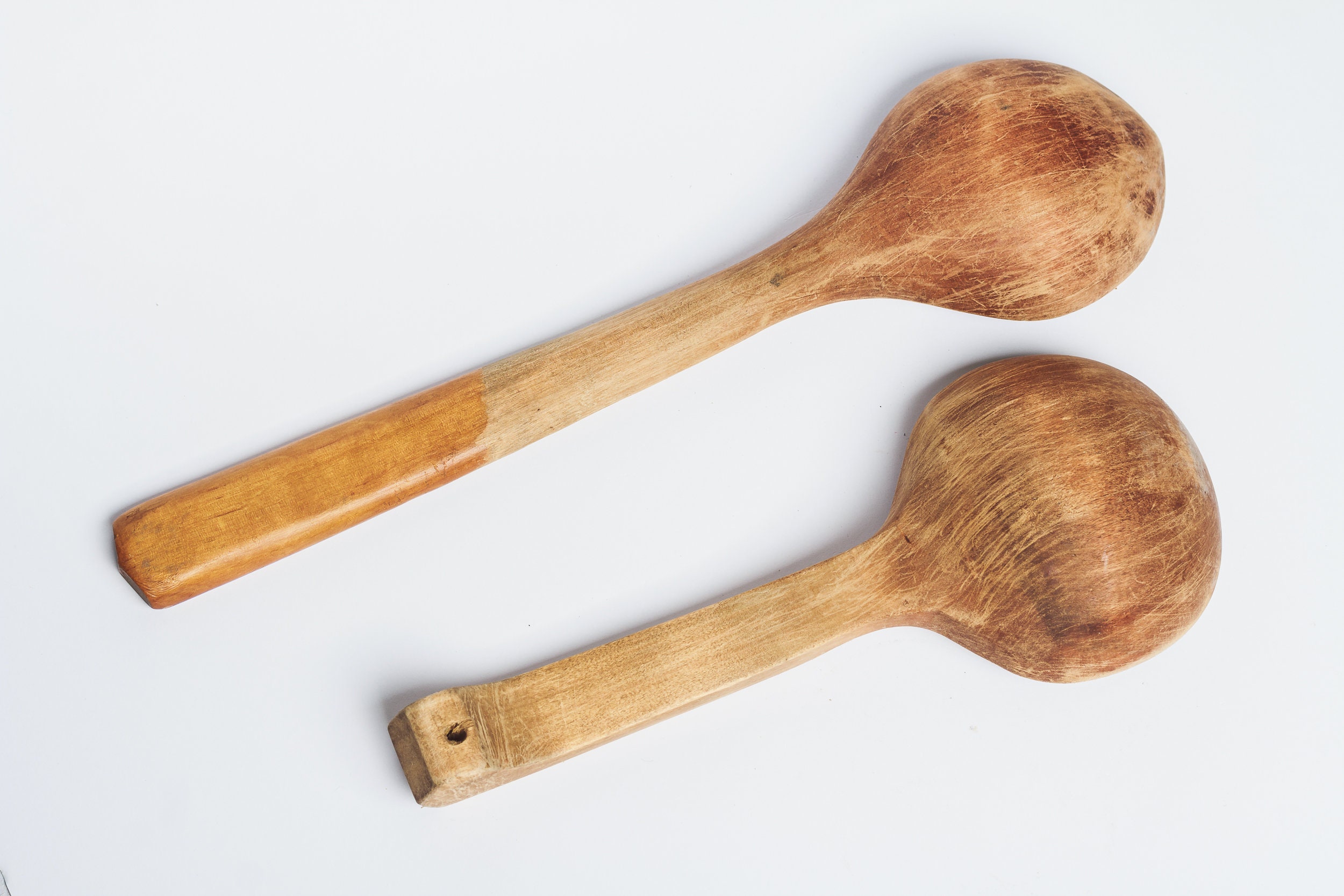 Antique Primitive Hand Carved Vintage Wood Spoon Wabi Sabi - Etsy