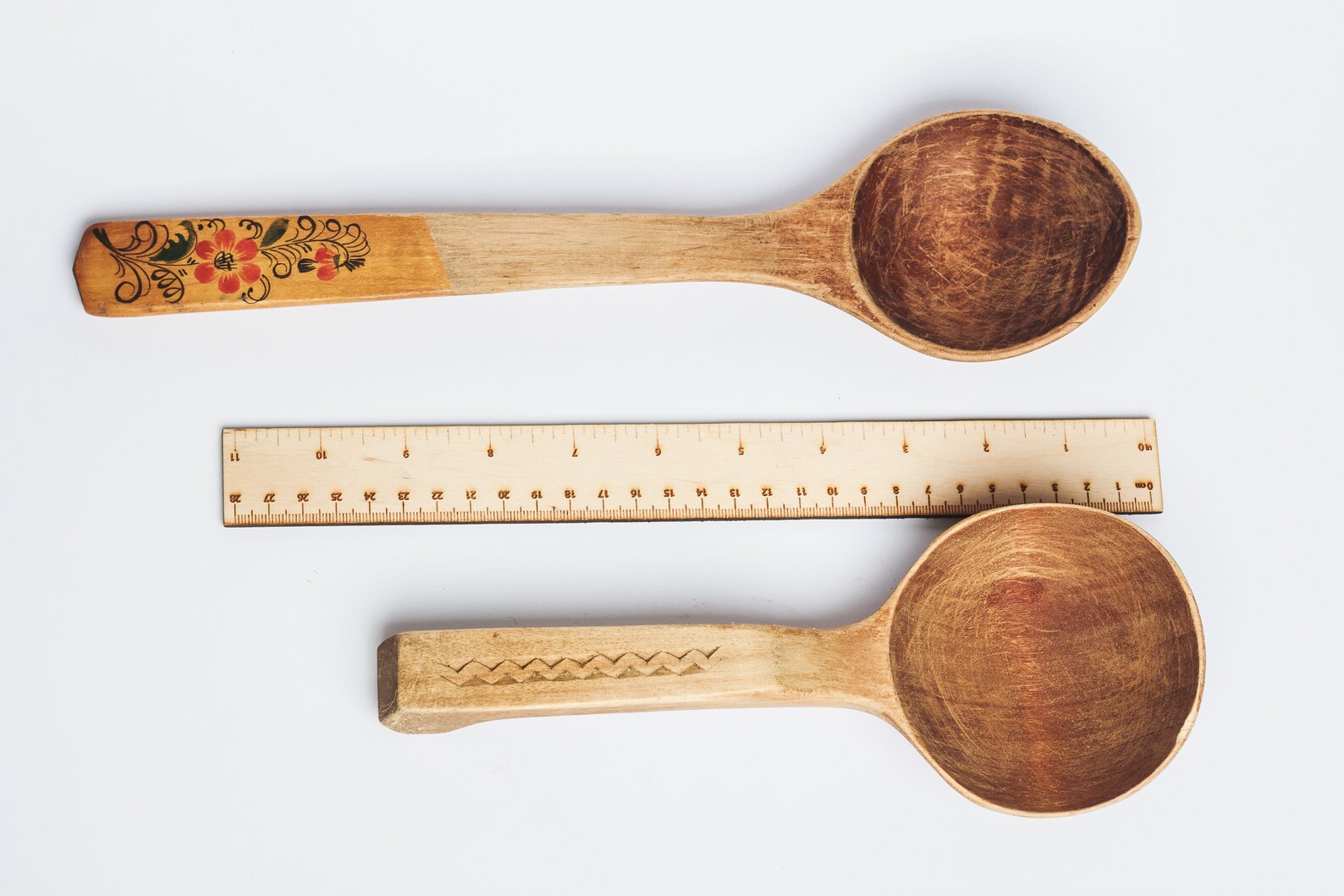 Antique Primitive Hand Carved Vintage Wood Spoon Wabi Sabi | Etsy