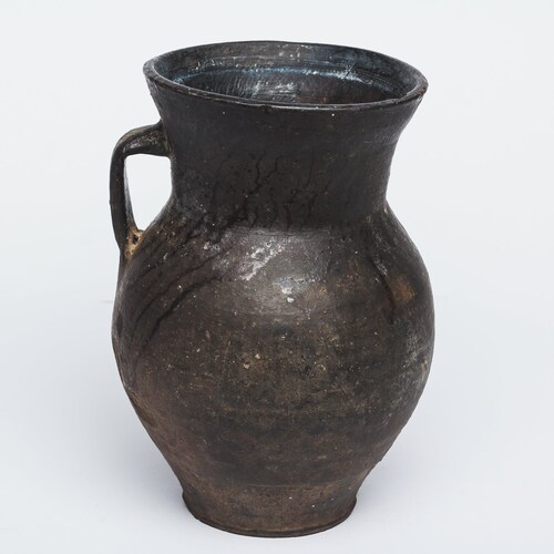 Vases Black pot Dusty pottery Wabi sabi ceramics Old clay vase Farm ...