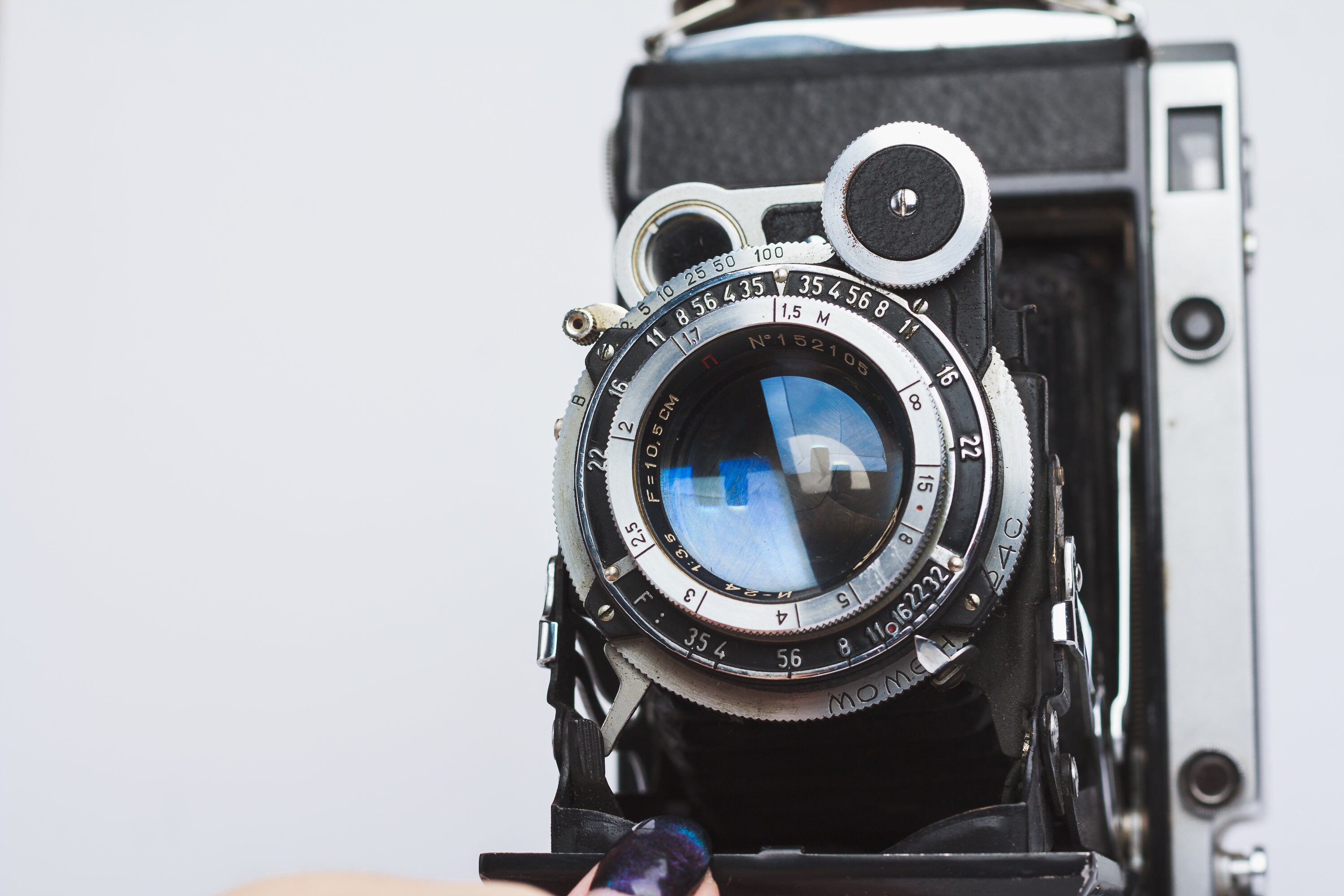 Vintage camera Moscow 5 Antique photo camera Folding camera | Etsy