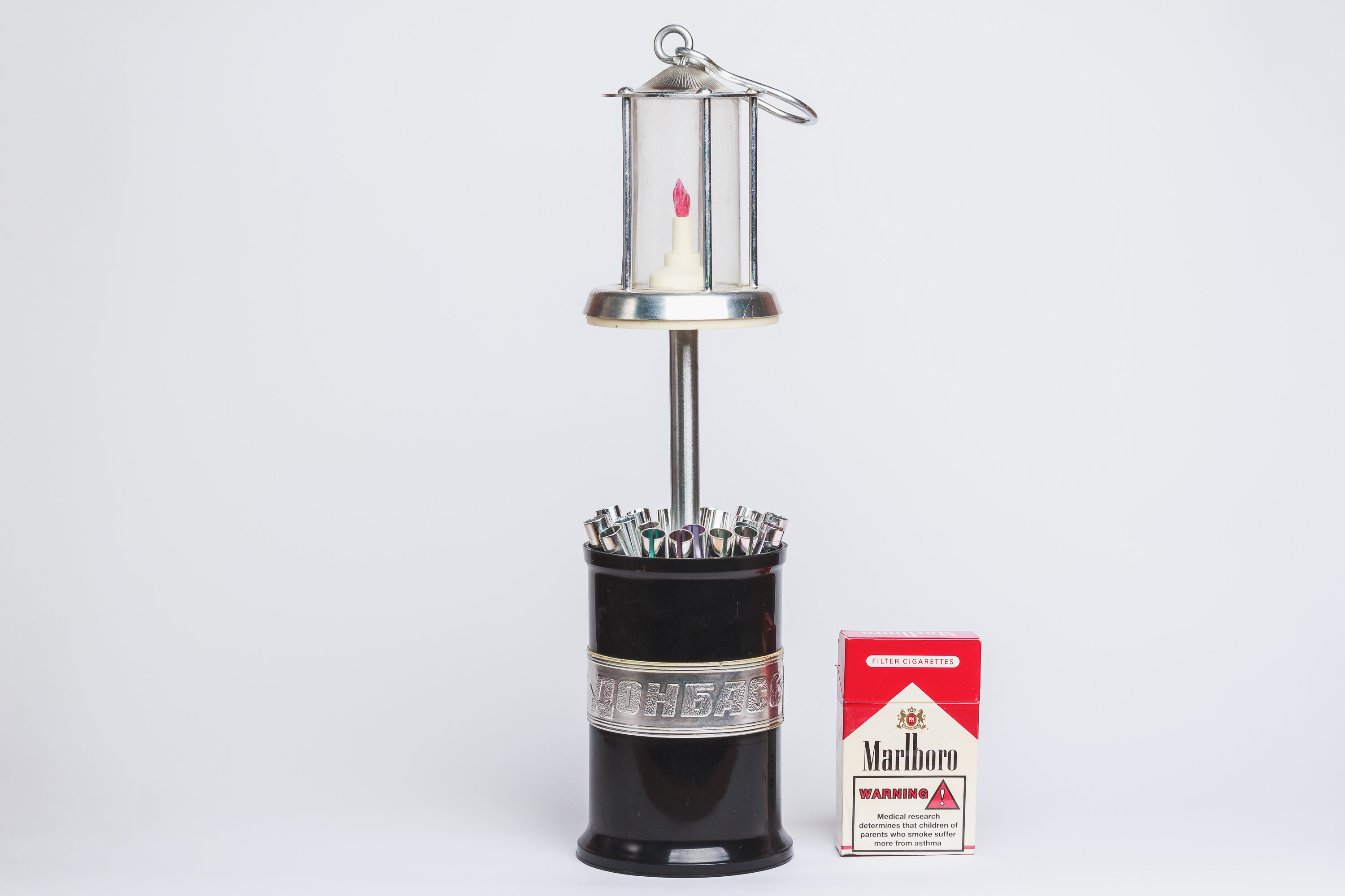 Cigarette holder box lamp Vintage dispenser storage box | Etsy