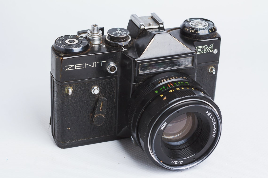 Vintage Camera zenit-Еm Rangefinder Film Retro Camera Lens - Etsy