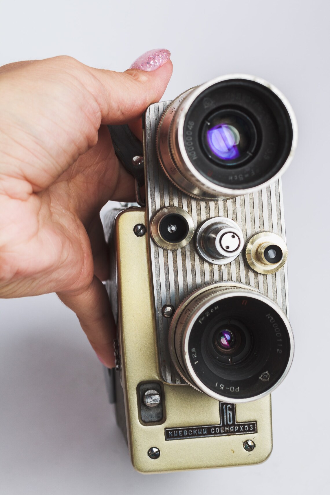 Retro video camera Vintage movie camera Kiev 16 С-3 | Etsy