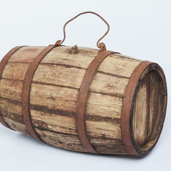 Antique Nail Keg - Etsy