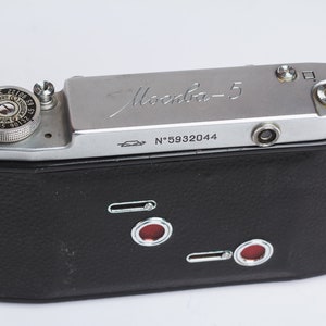 Vintage camera Moscow 5 Antique photo camera Folding camera | Etsy