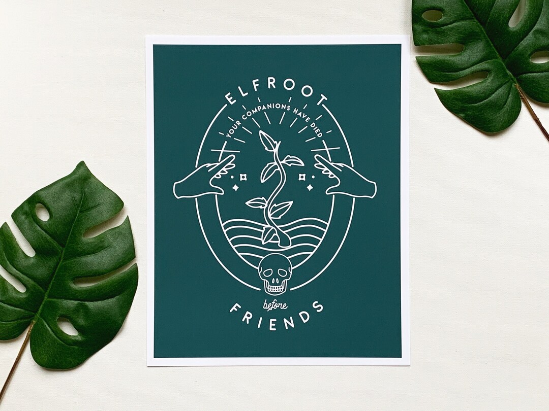 Elfroot Before Friends Art Print - Etsy UK