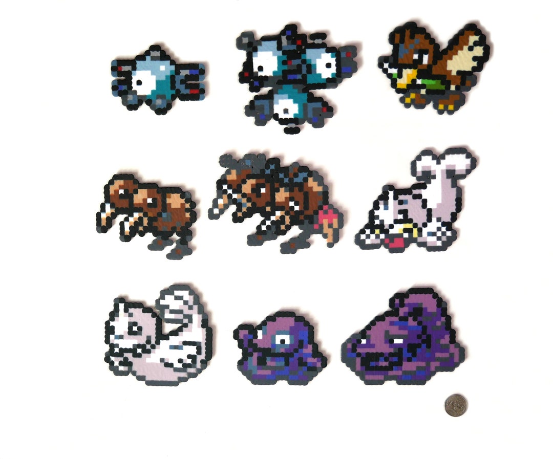 Pokemon Perler Bead Sprites #081 - #089 - Etsy