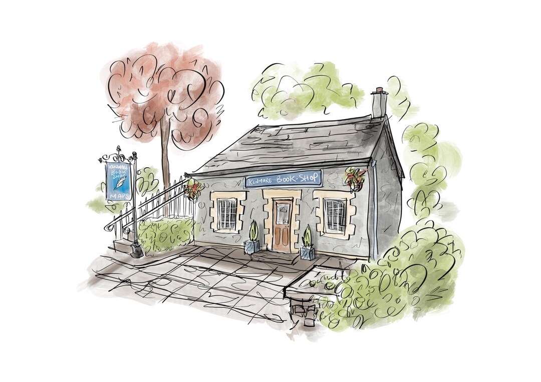 Kenmare Bookshop A4 Art Print - Etsy