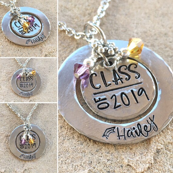 Personalized Graduation Necklace Graduation Gift Custom Name | Etsy