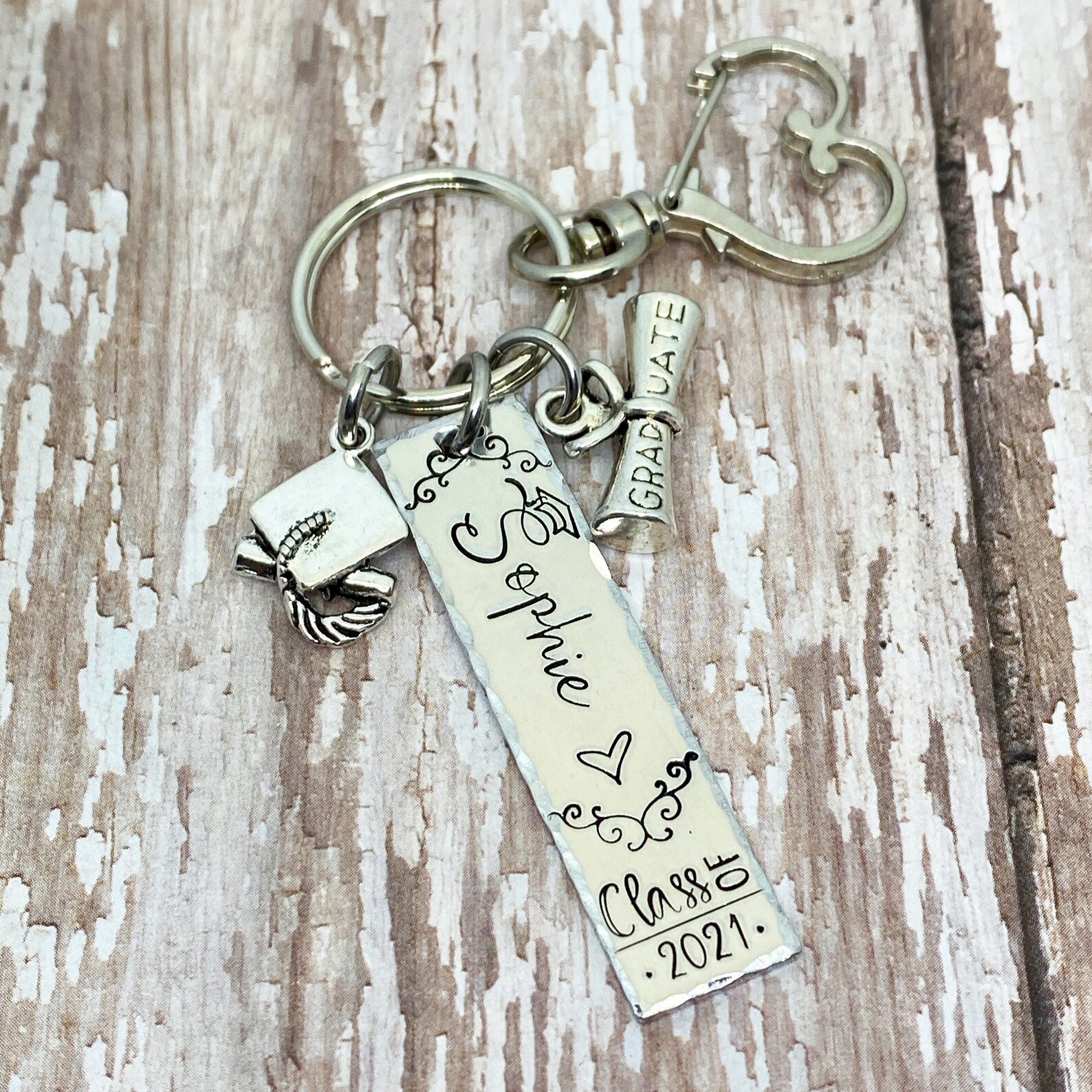 Personalized Graduation Gift Graduation Key Chain Custom - Etsy